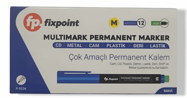 Parmanent (Cd) Kalem Mavi*10