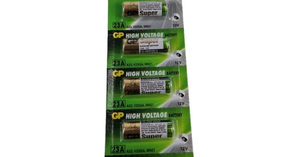 12V 23A Alkalin Pil 5’li Paket (Kurşun İçermez) | Bülbül Toptan ...