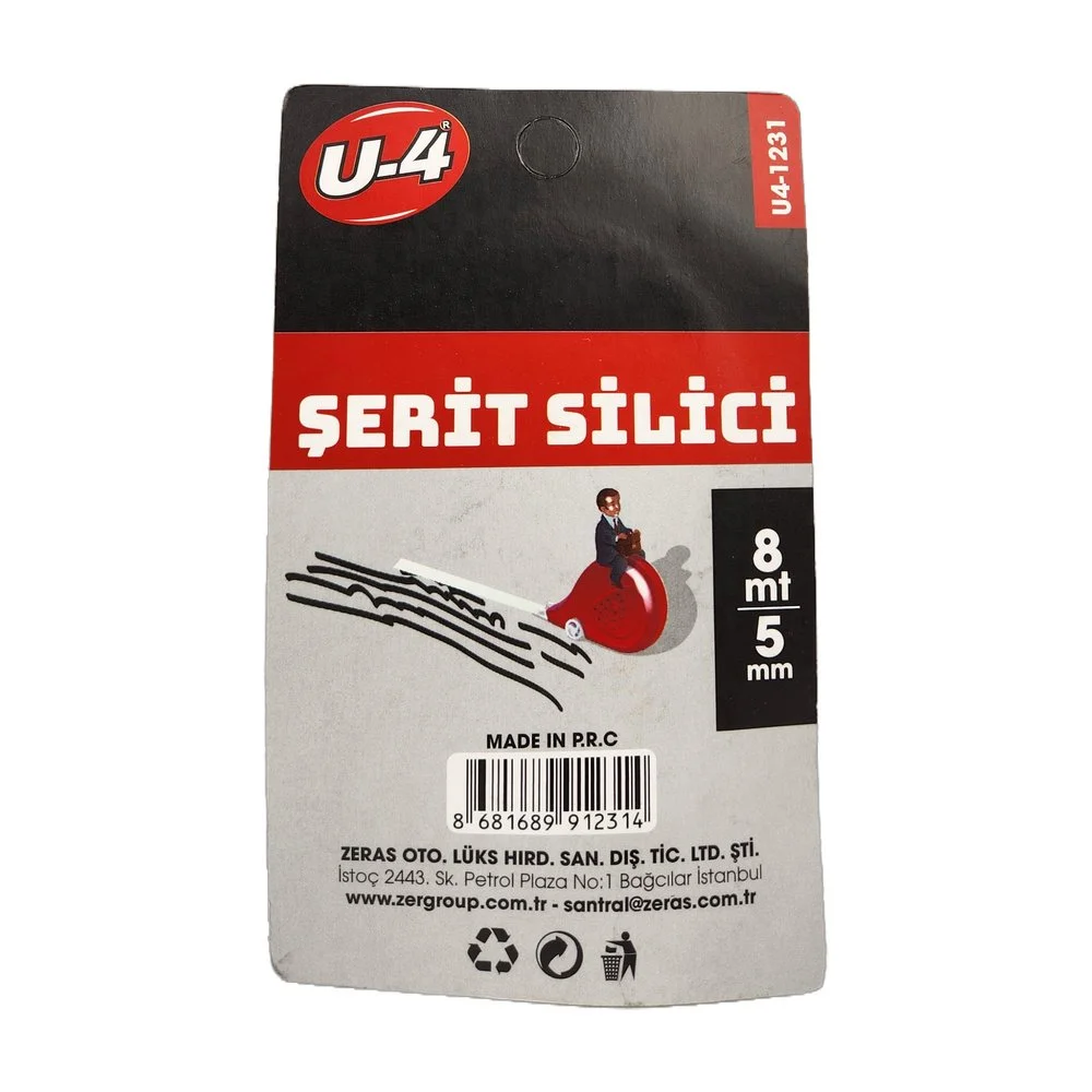 U4-1231 Şerit Silici 8m x 5mm | Bülbül Toptan – Dijital Tedarikçiniz